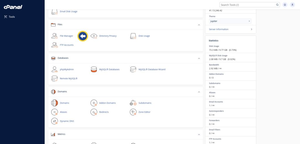 How to backup your website with cPanel | Storm Internet