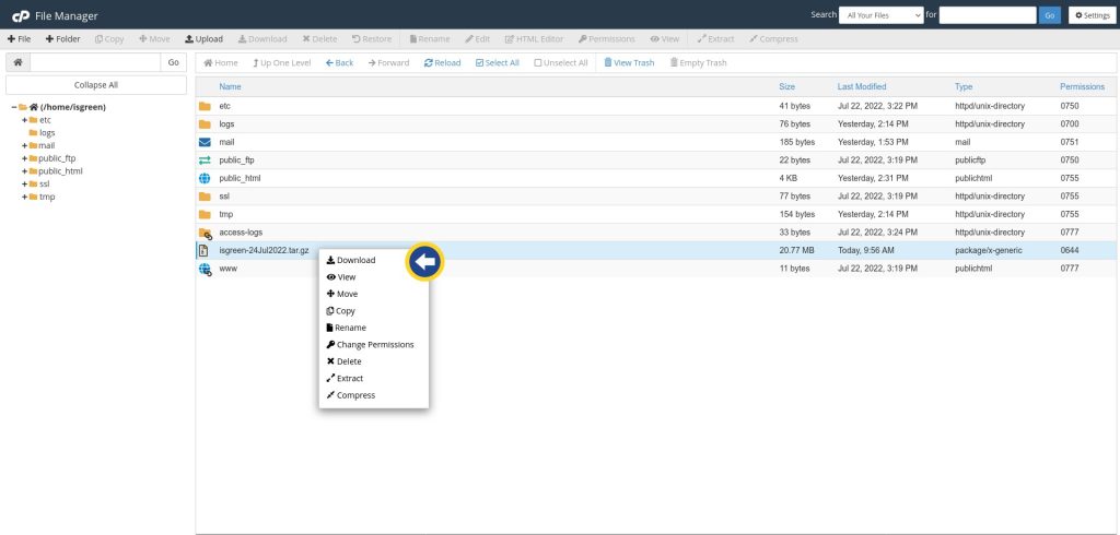 How to backup your website with cPanel | Storm Internet